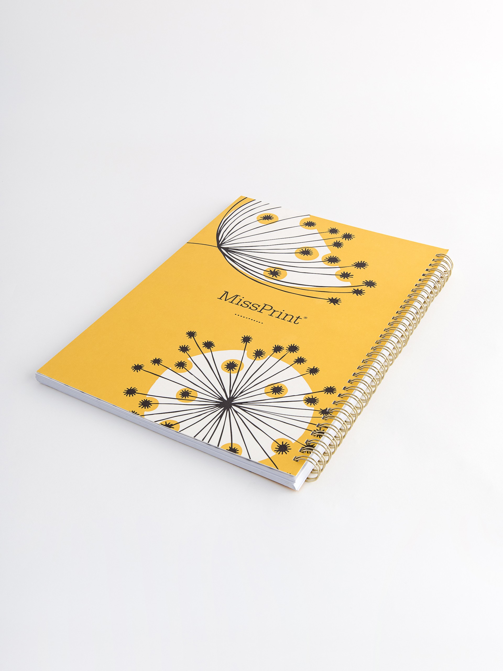 Dandelion: A4 Notebook