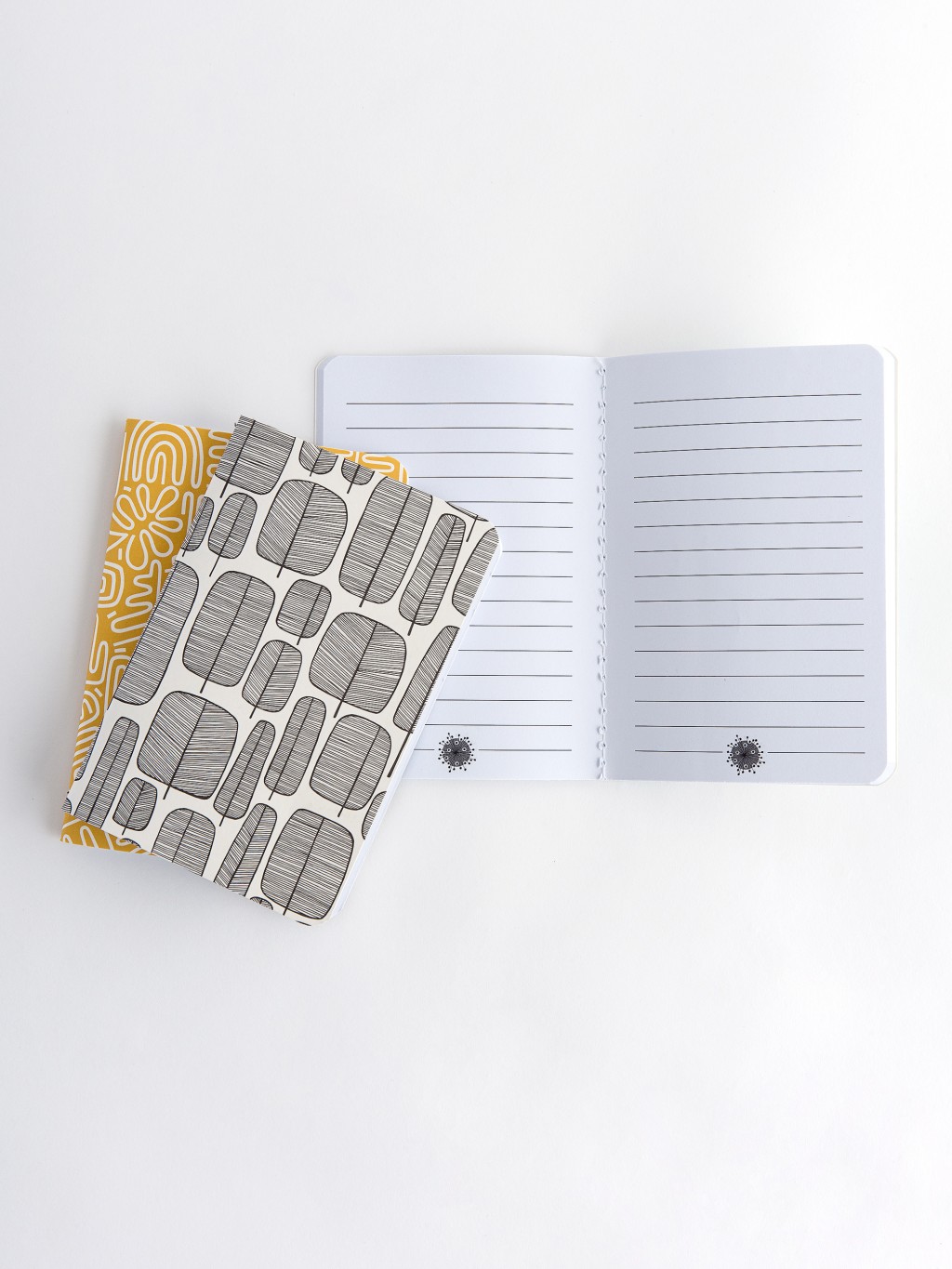 Dandelion, Little Trees & Nazca: Set of Exercise Books