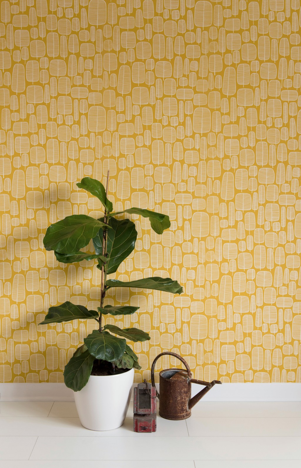 Little Trees Yellow | MissPrint