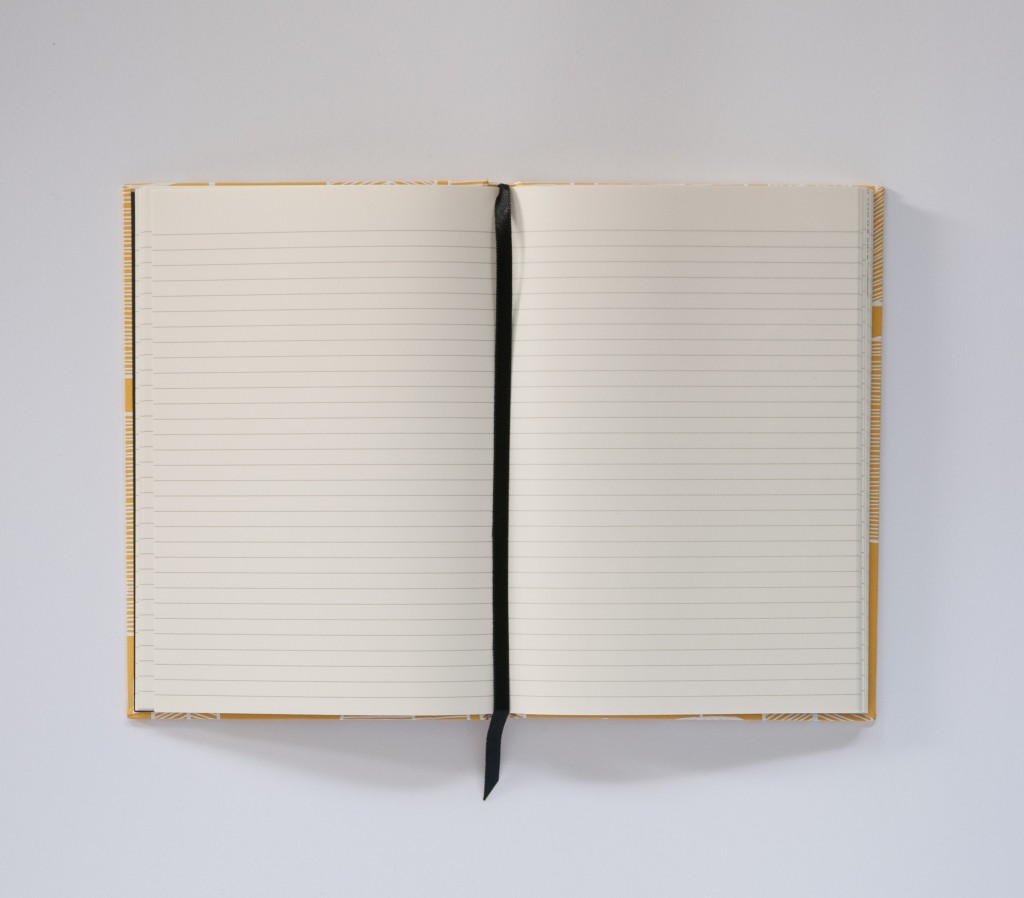 Little Trees Yellow Notebook | MissPrint