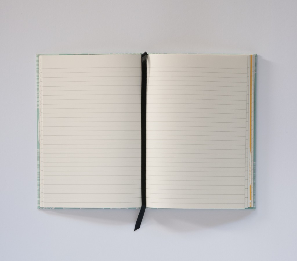 Little Trees Eggshell Blue Notebook | MissPrint